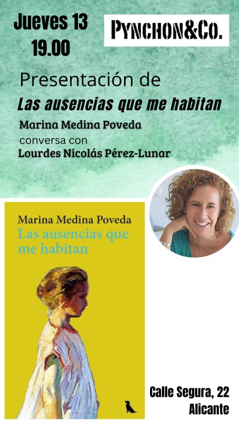“Las ausencias que me habitan”, de Marina Medina Poveda